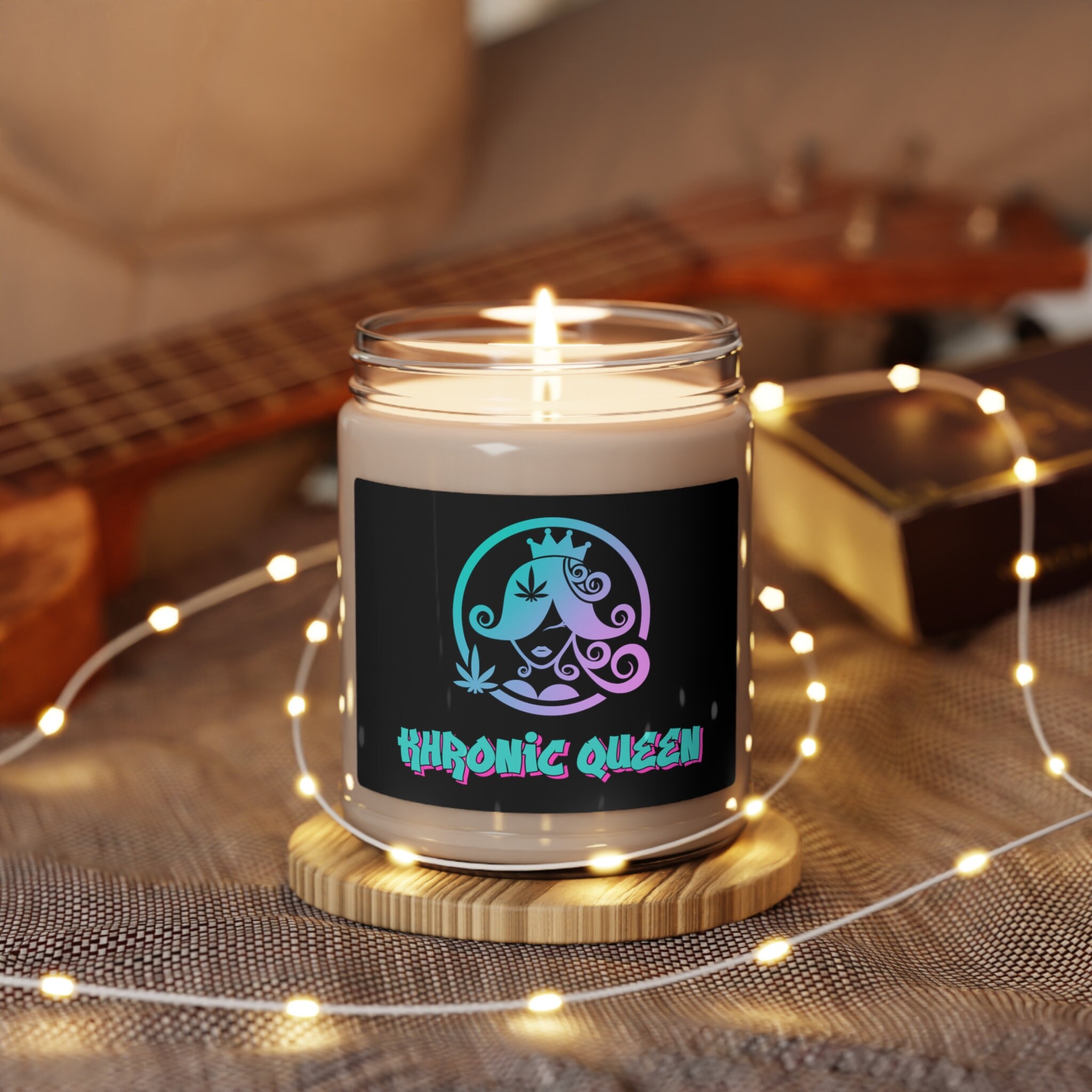 420 Khronic Queen Soy Scented Candle Hemp Leaf Aroma Candle - Etsy