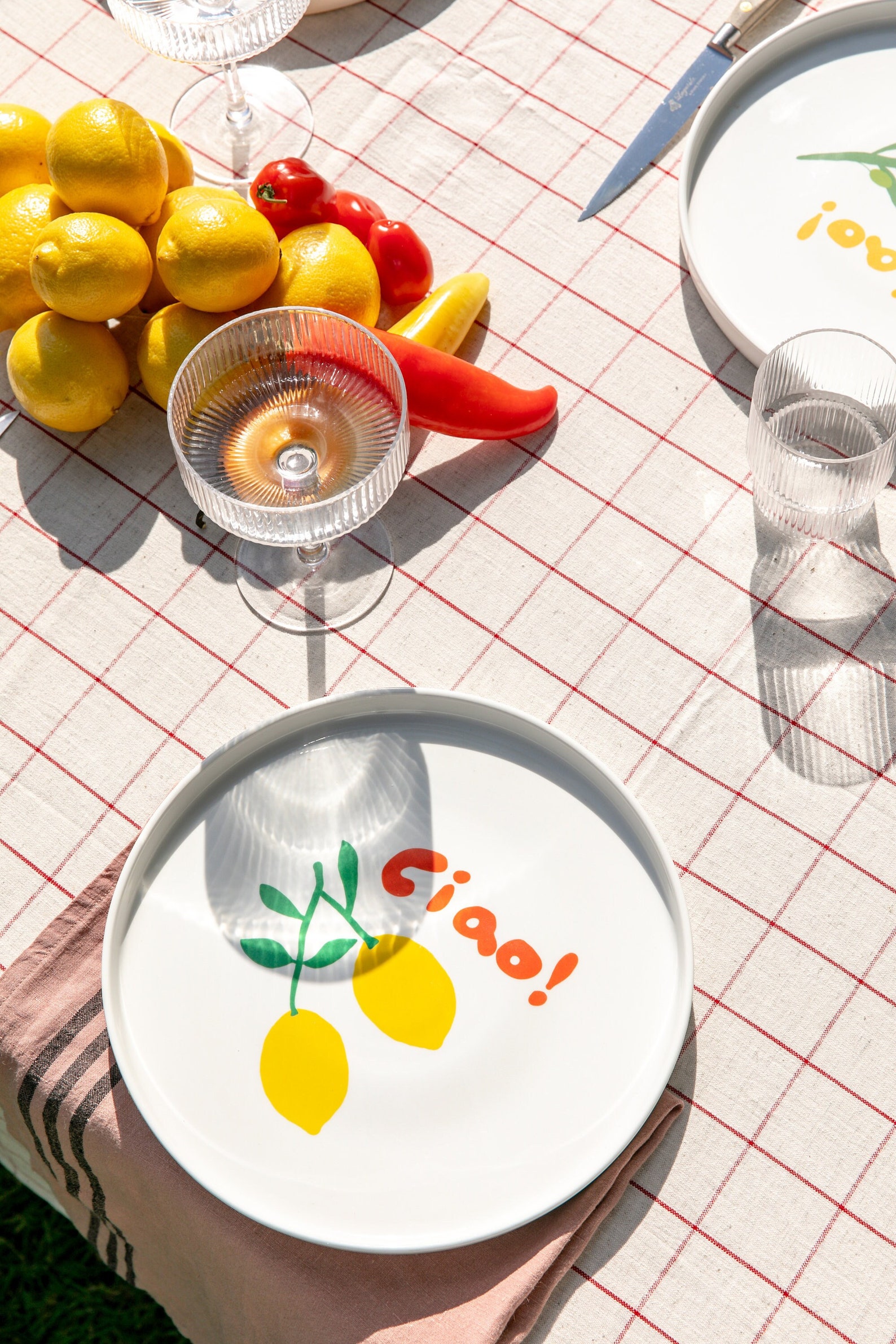 Ciao Lemon Plate - Etsy