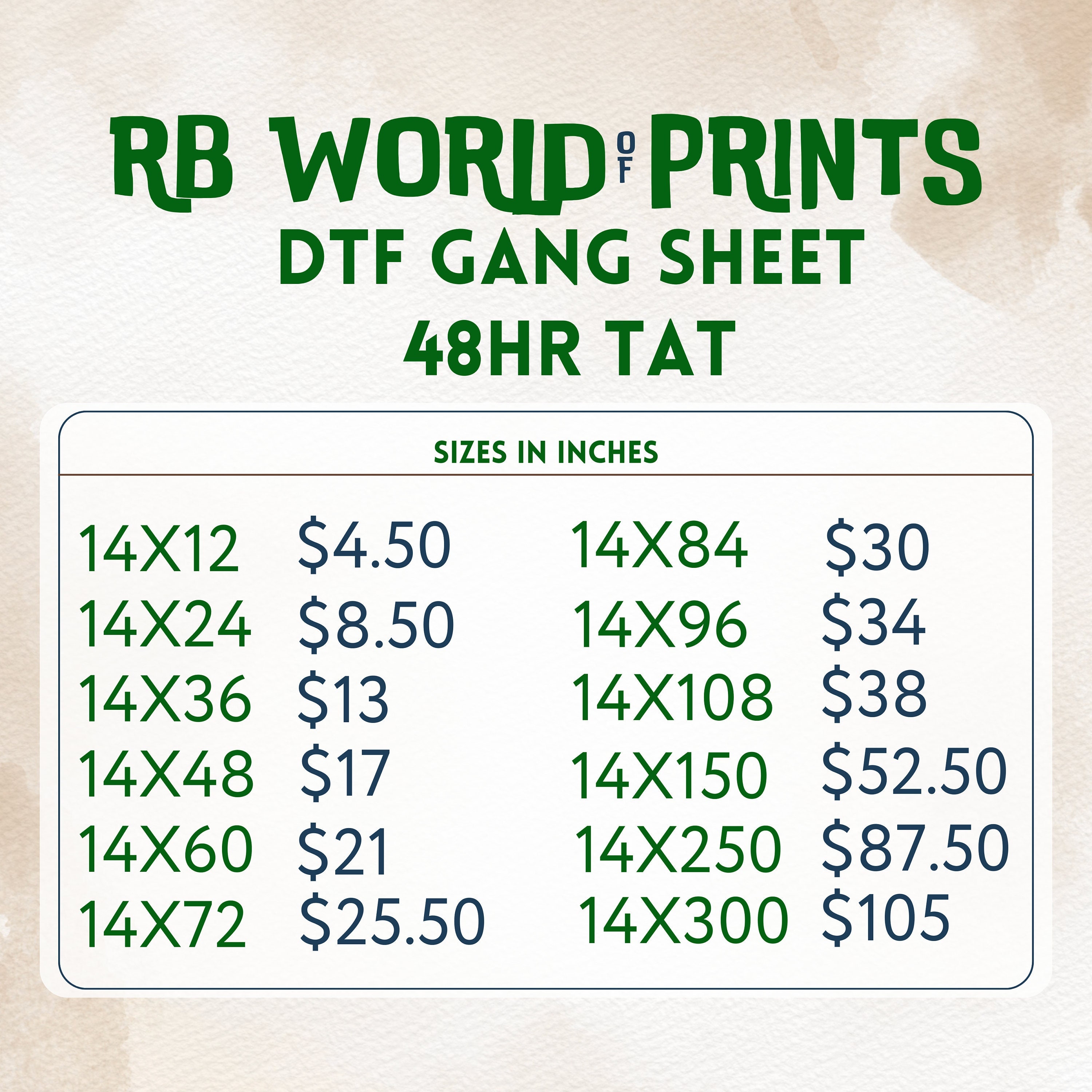 Custom DTF Gang Sheet, Dtf Transfers Ready to Press, DTF Transfers ...