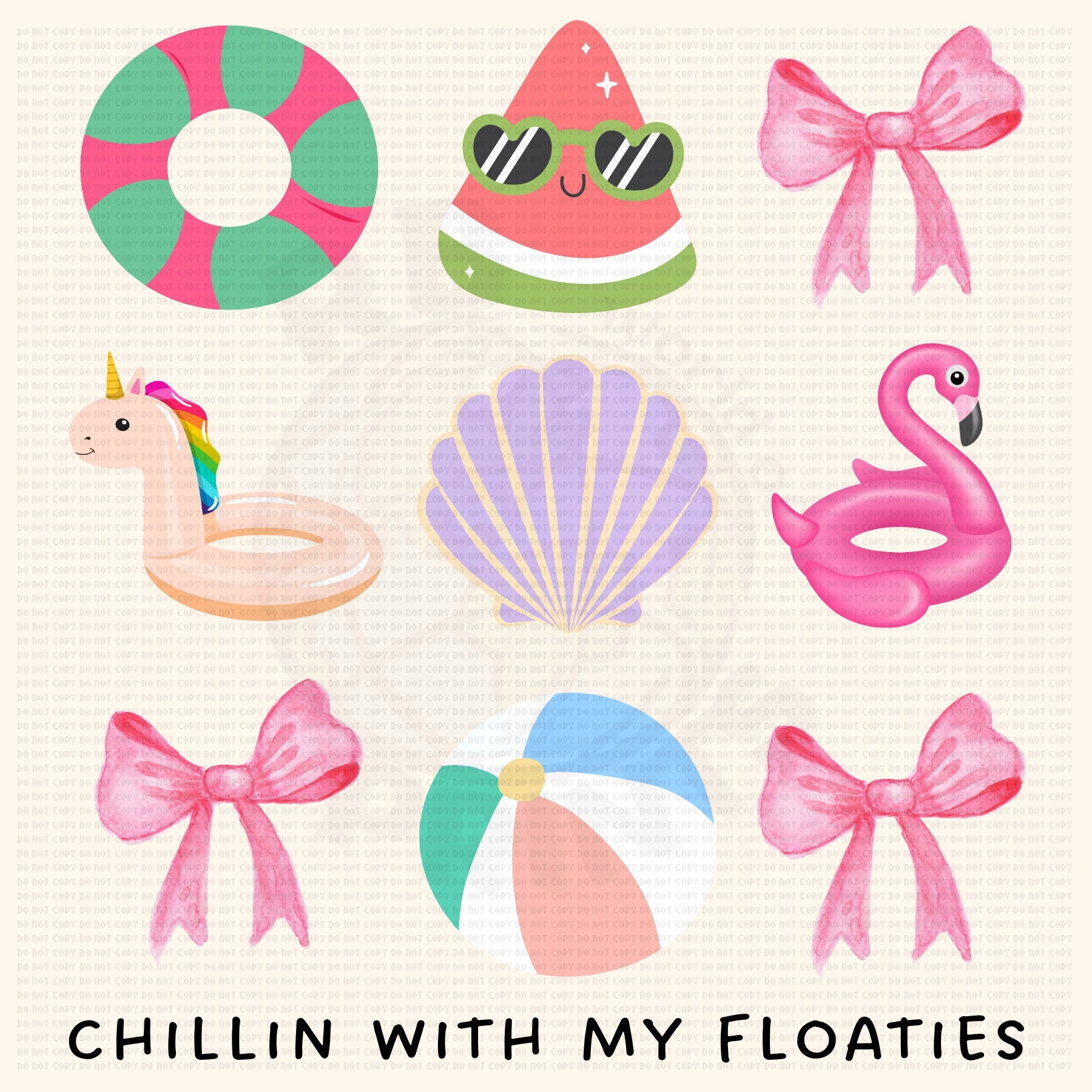 Summer. Chillin With My Floaties Png. Fun Swimming Design - Etsy