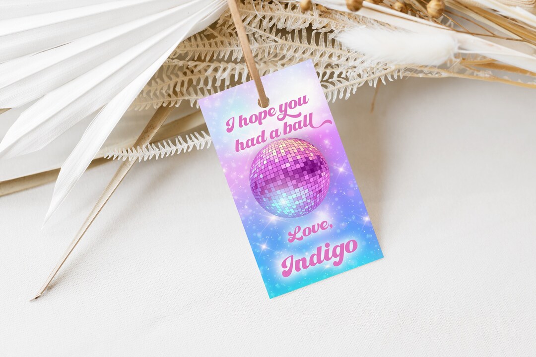 Disco Birthday Party Favour | Disco Party Favor | Dance Party | Disco ...