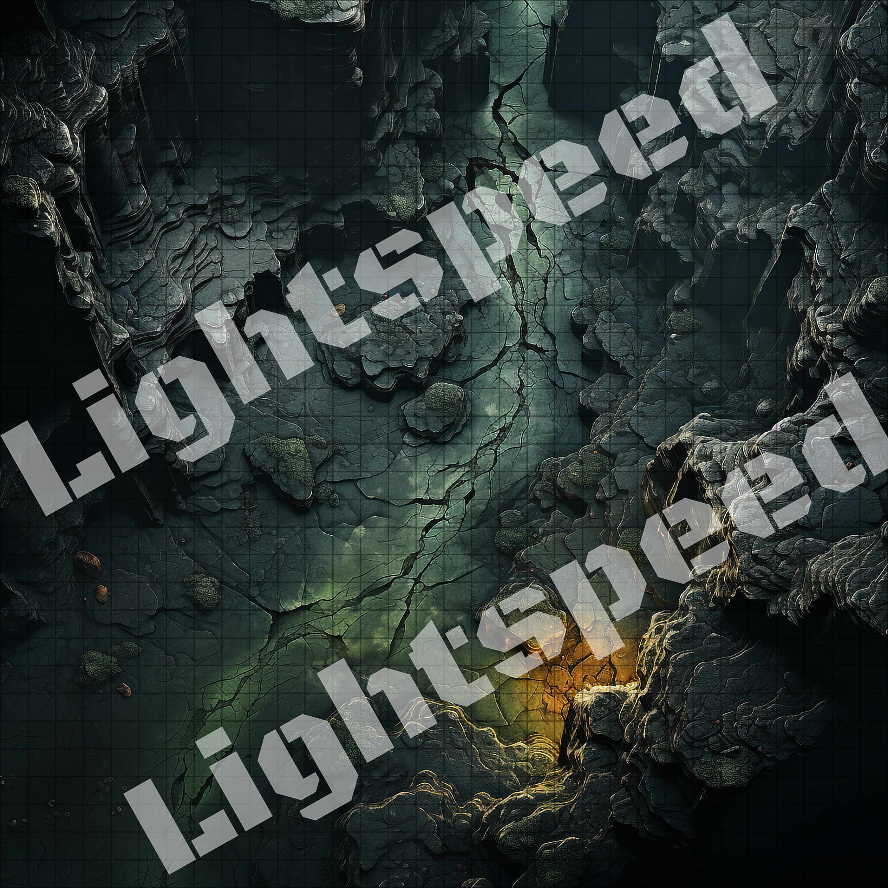 Cave 1, Dnd Battle Map, D&D, Battle Map, Dungeons and Dragons, 5e ...