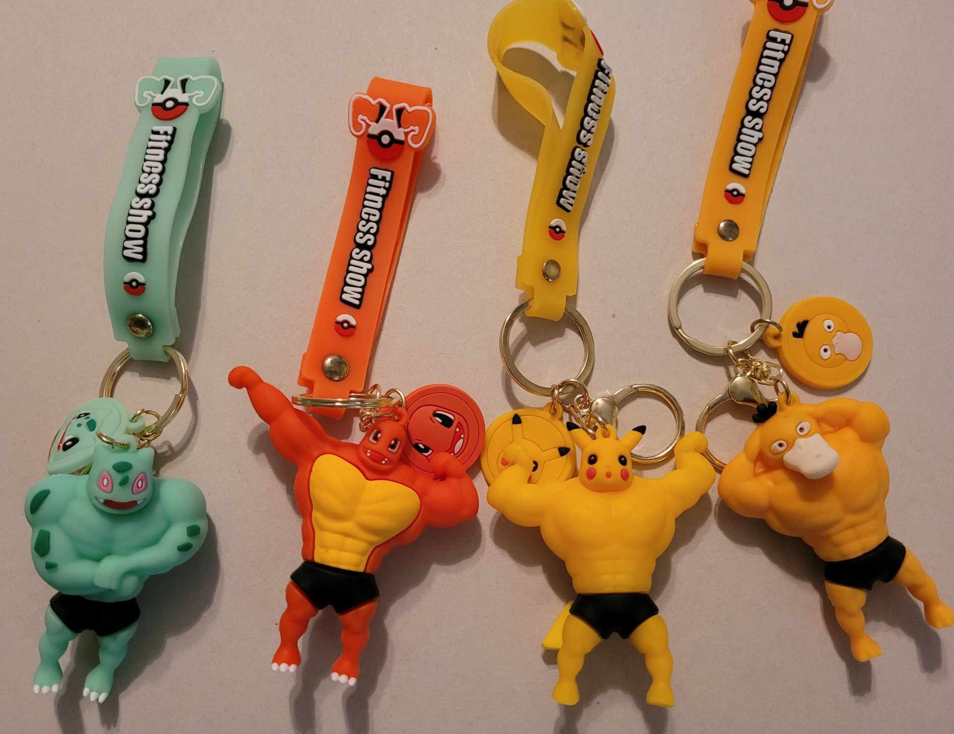 Buff Pokemon Keychain - Etsy