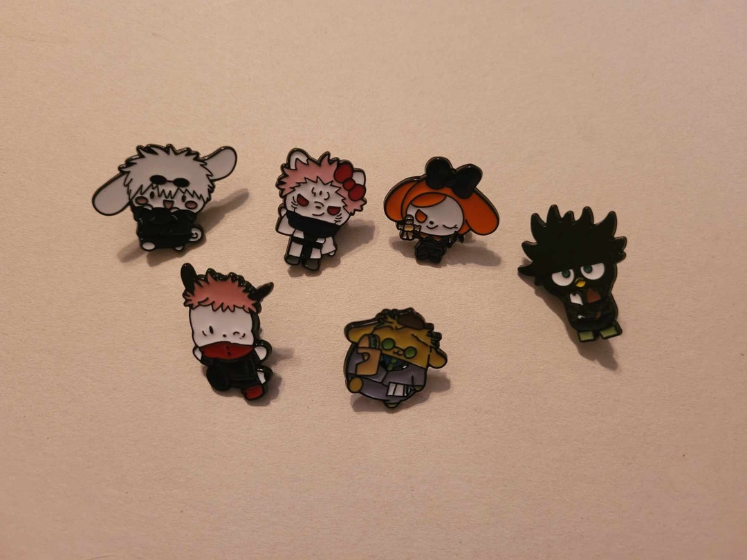 Enamel Pins Jjk Sanrio Etsy