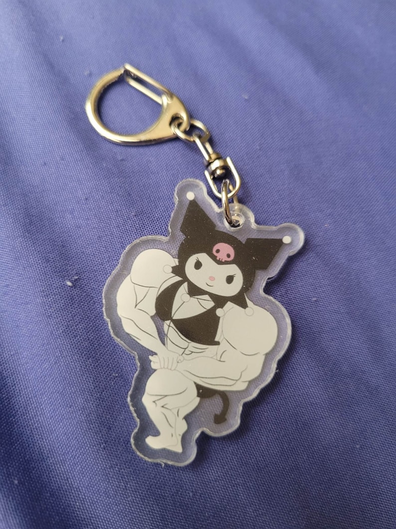 Muscle Friends Sanrio Keychain - Etsy