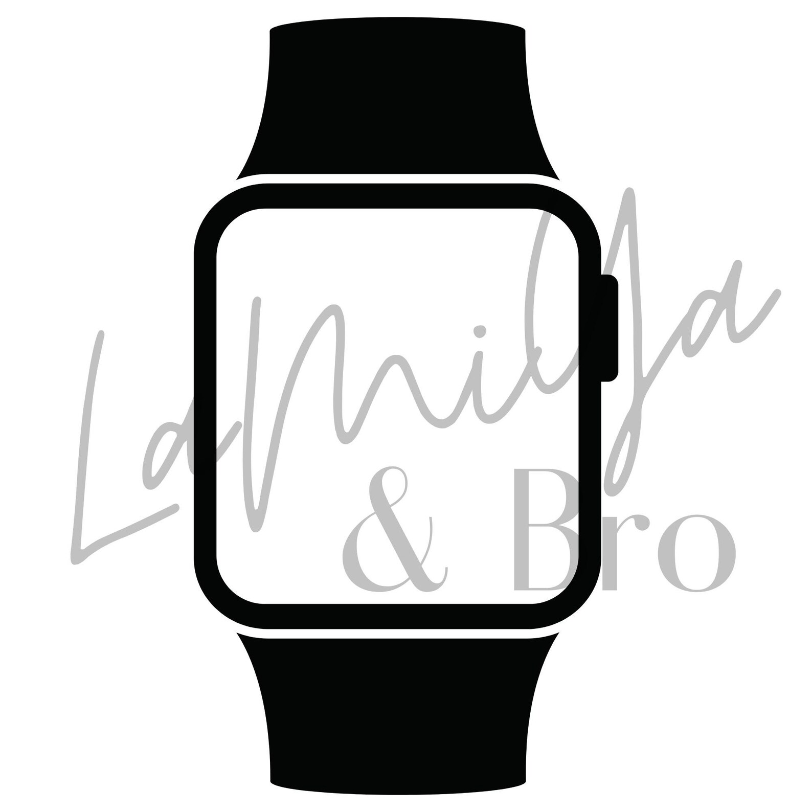 Svg Smart Watch Cut File Smartwatch Svg Smart Watch DXF Smart Watch PNG ...