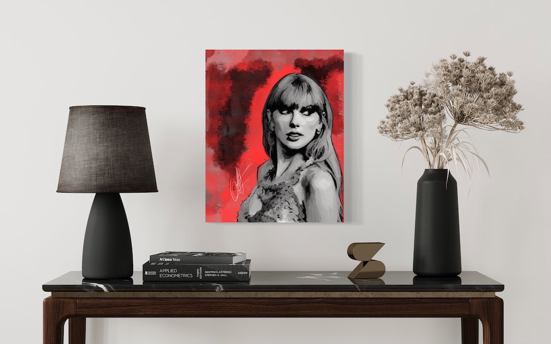 Taylor Swift Digital Wall ART PRINT, Swiftie Artwork, Famous People Art ...