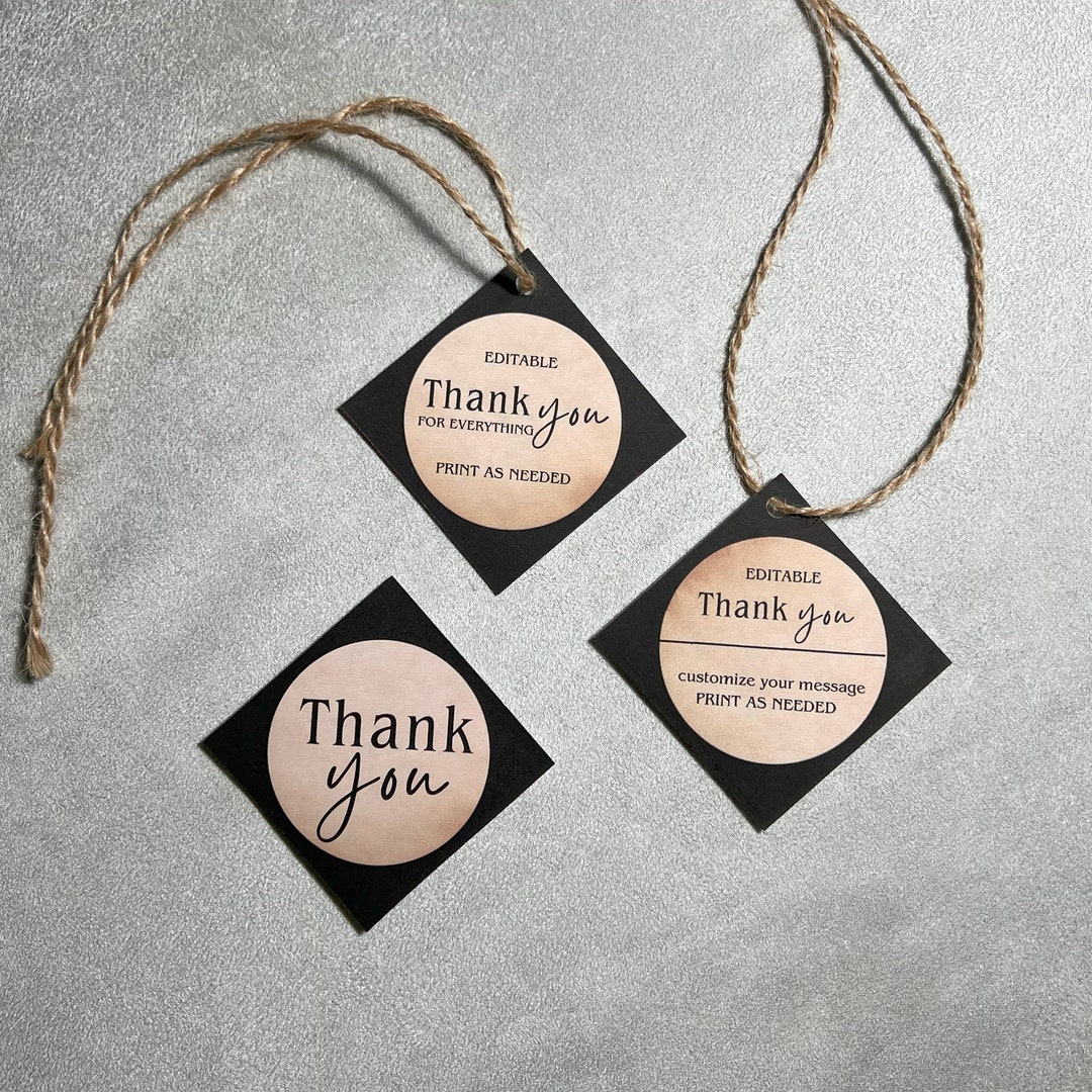 Editable Gift Tag - Drafting Elevation Symbol, Template Link, Instant ...