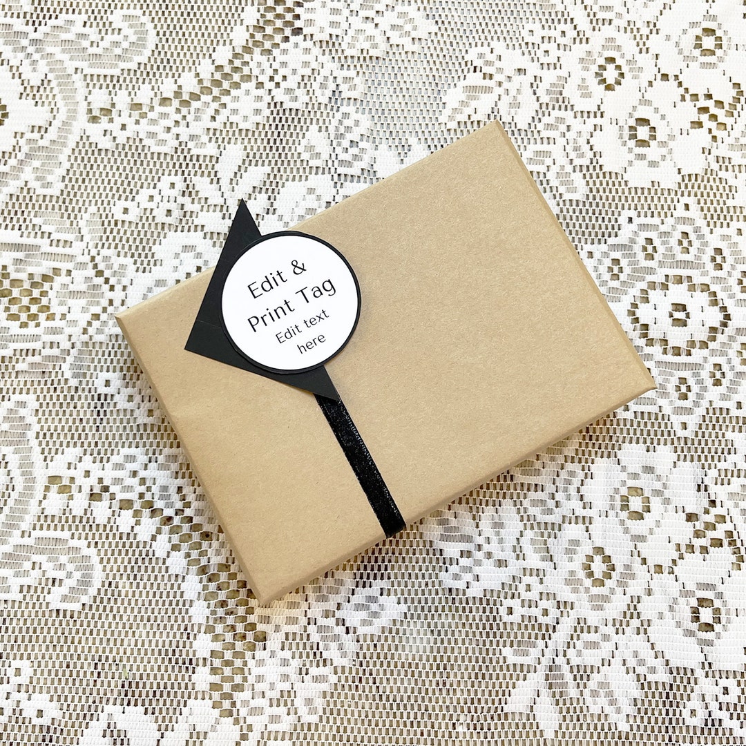 Event Gift Tag Drafting Section Elevation Detail Symbol Editable ...