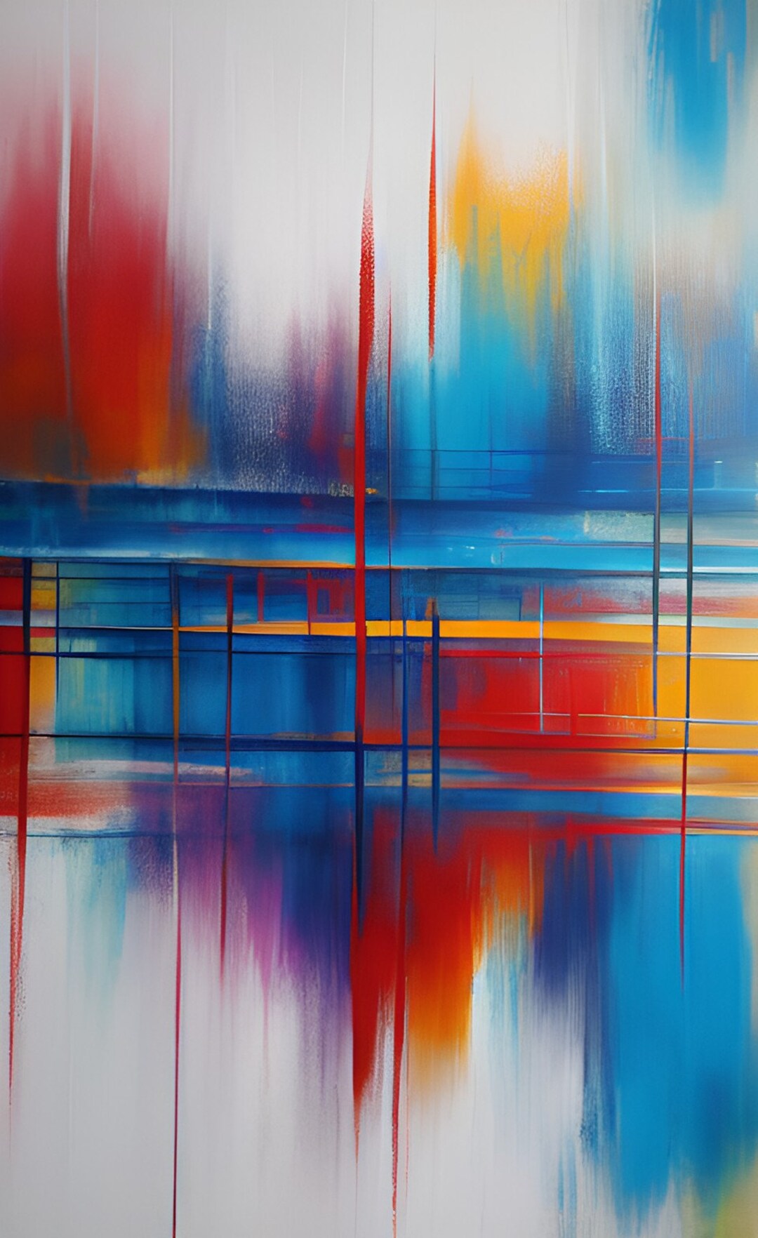 55 Abstract Canvas Art Vibrant Colors Home Decor Printable Art Digital ...