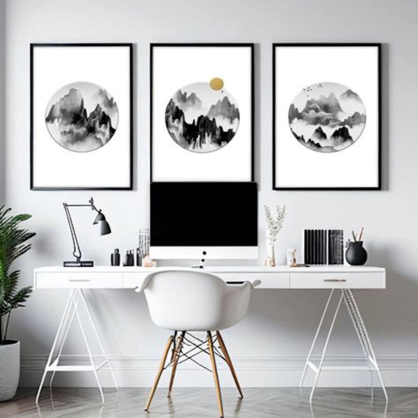 Office Wall Art Ideas 40 PRINTABLES Home Office Decor Home Office Print ...