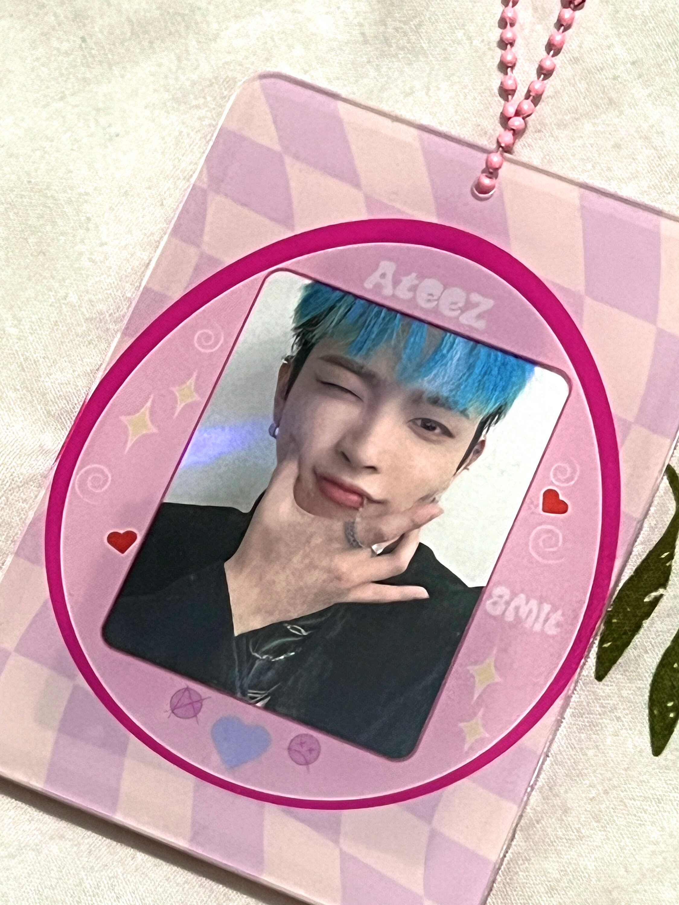 Ateez Acrylic Photocard Holder - Etsy