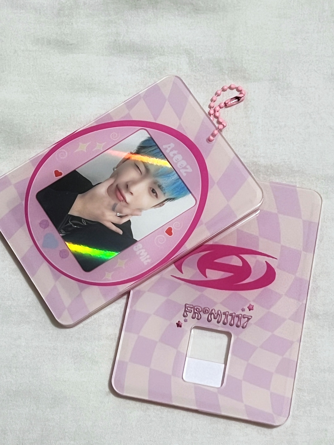 Ateez Acrylic Photocard Holder - Etsy