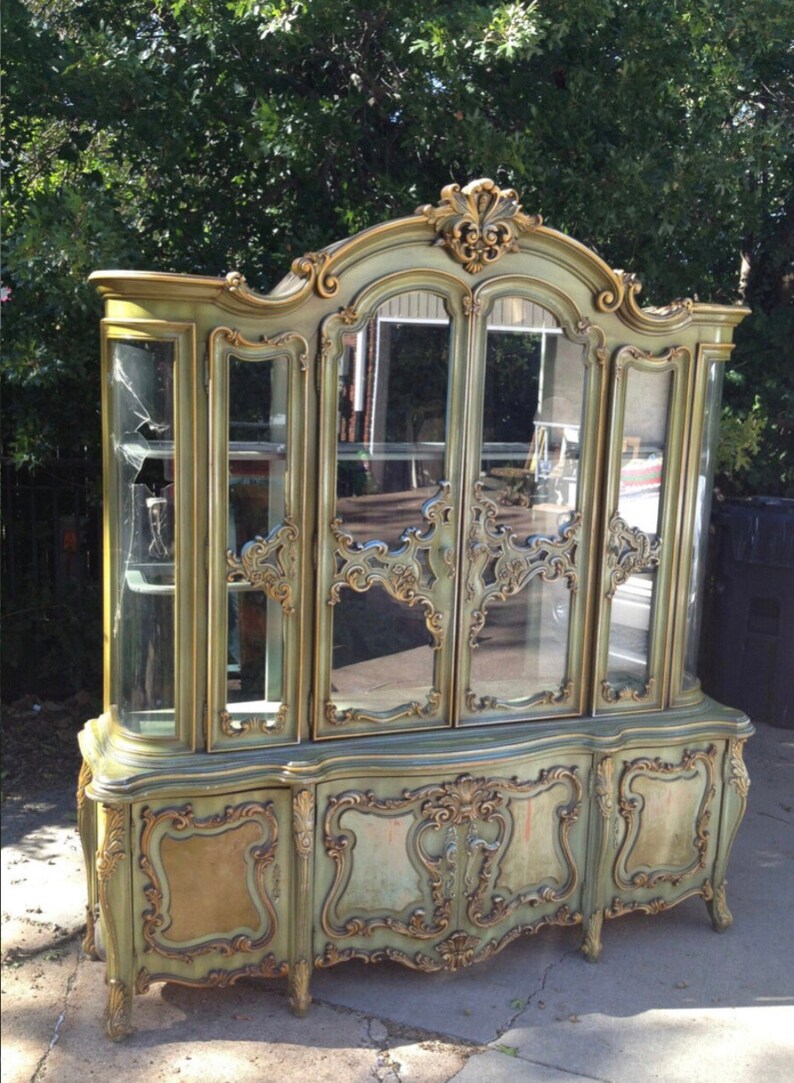 Hoke Dining Set Complete Rococo French Hollywood Regency Baroque ...