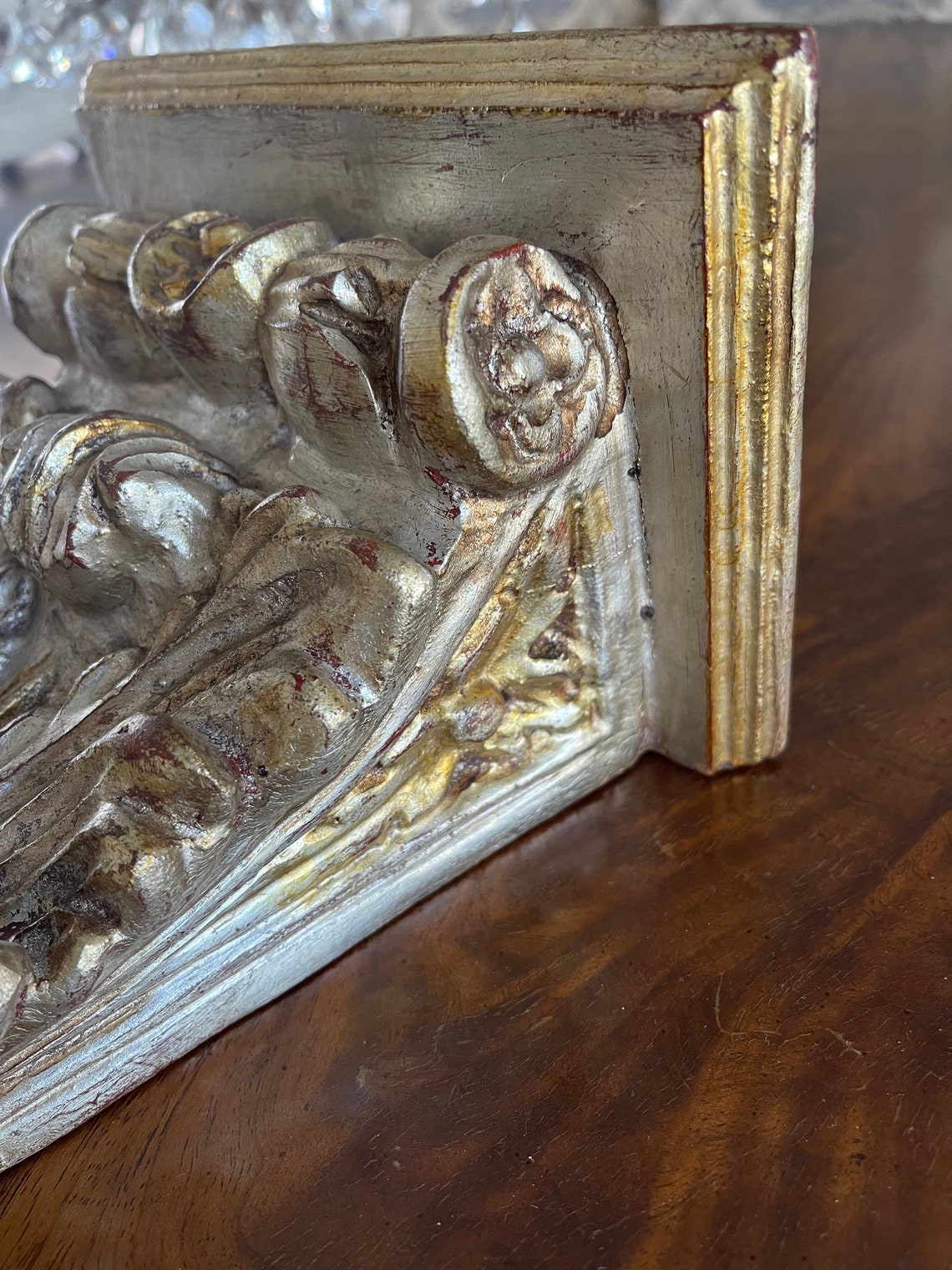 Antique Italian Giltwood Wall Bracket Shelf Extra Large - Etsy