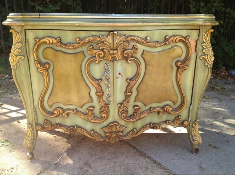 Hoke Dining Set Complete Rococo French Hollywood Regency Baroque ...