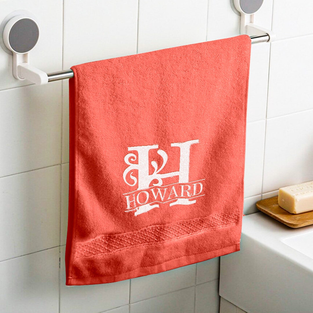 Custom Embroidered Towels Personalized Monogrammed and Name Towel - Etsy