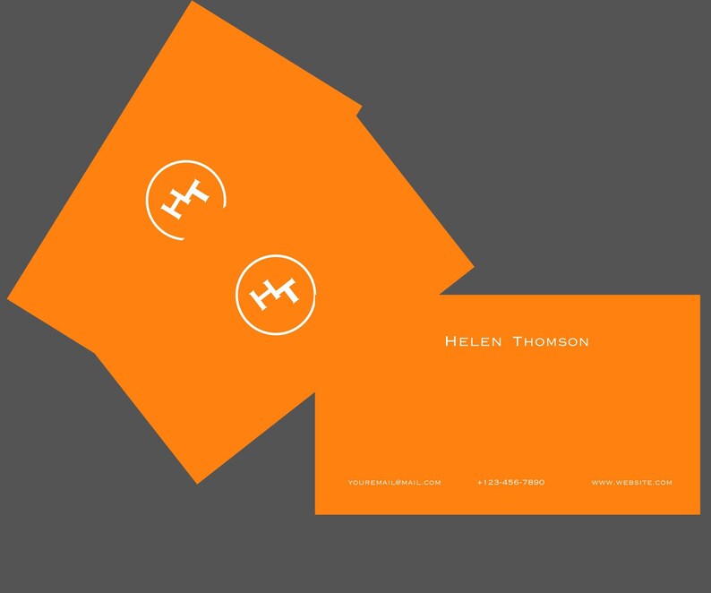 Orange Luxury Business Card,expensive Business Card, Unique,orange ...