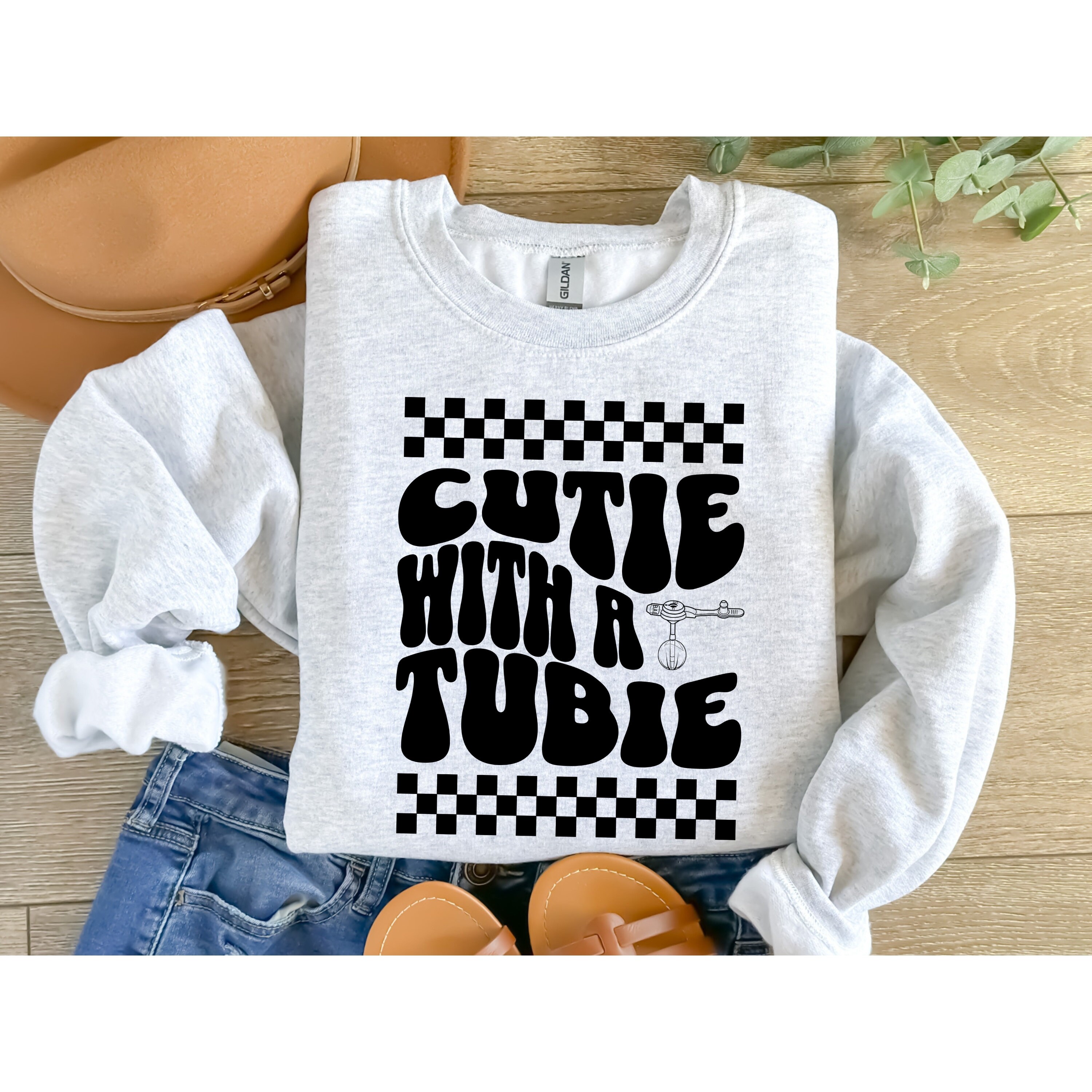 Cutie With A Tubie SVG, Tubie SVG, Gtube, GJ Tube, Medical Mom Svg ...