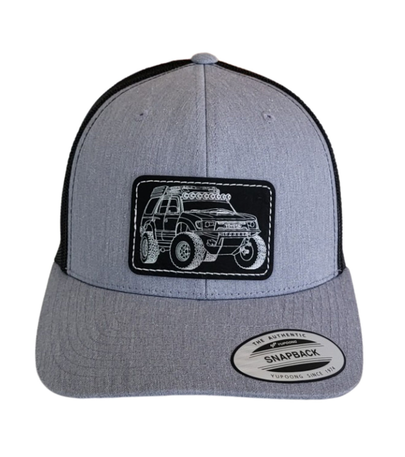 Custom Leather Patch Hat, 3rd Gen Toyota 4runner Hats, Snapback Trucker ...