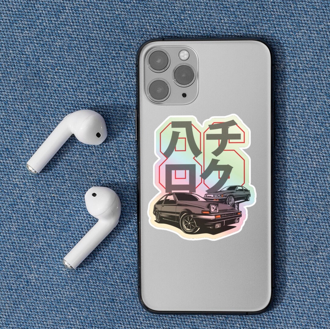 AE86 Toyota Corolla GTS Holographic Vinyl Sticker/decal, Very Thick ...