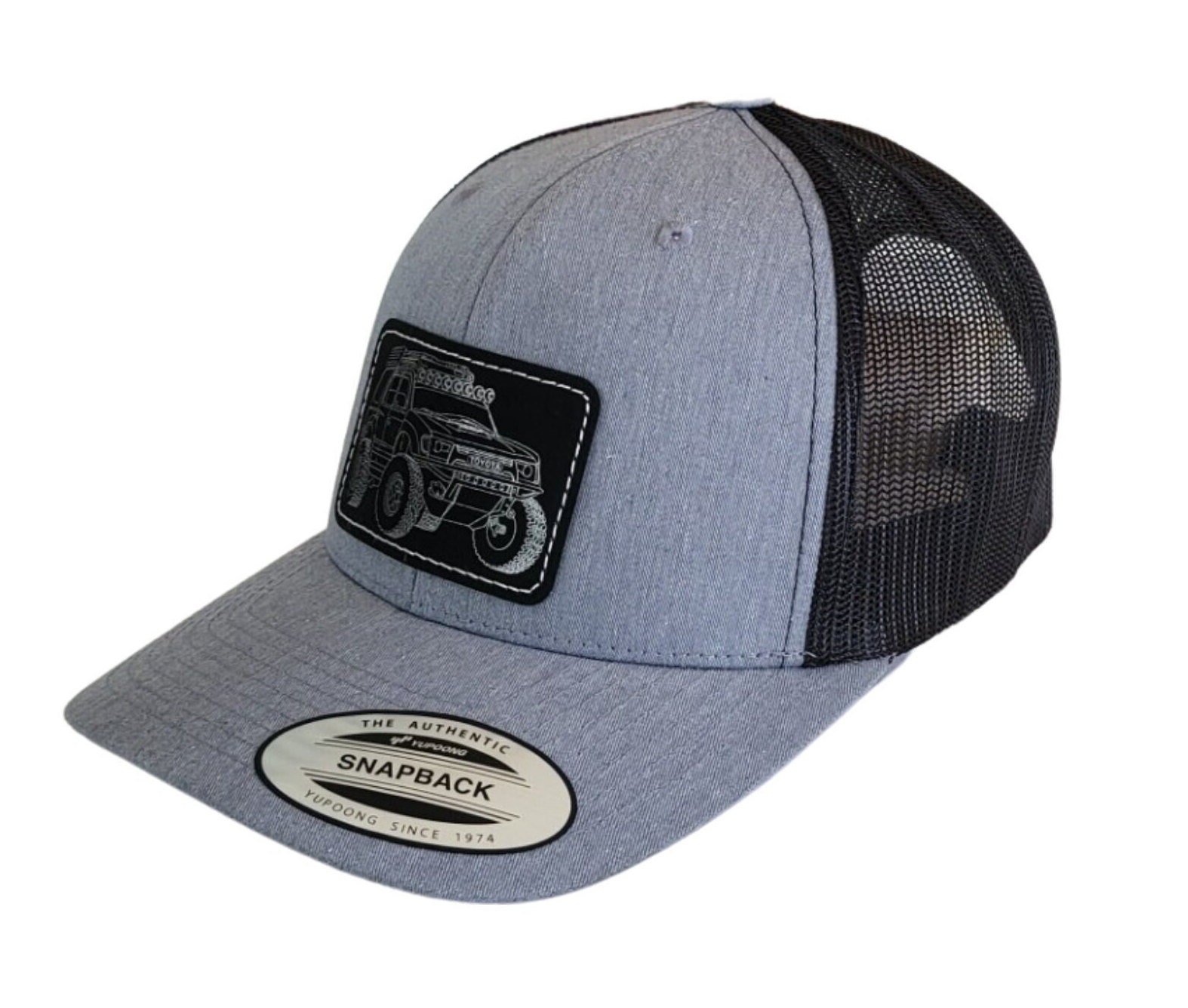 Custom Leather Patch Hat, 3rd Gen Toyota 4runner Hats, Snapback Trucker ...