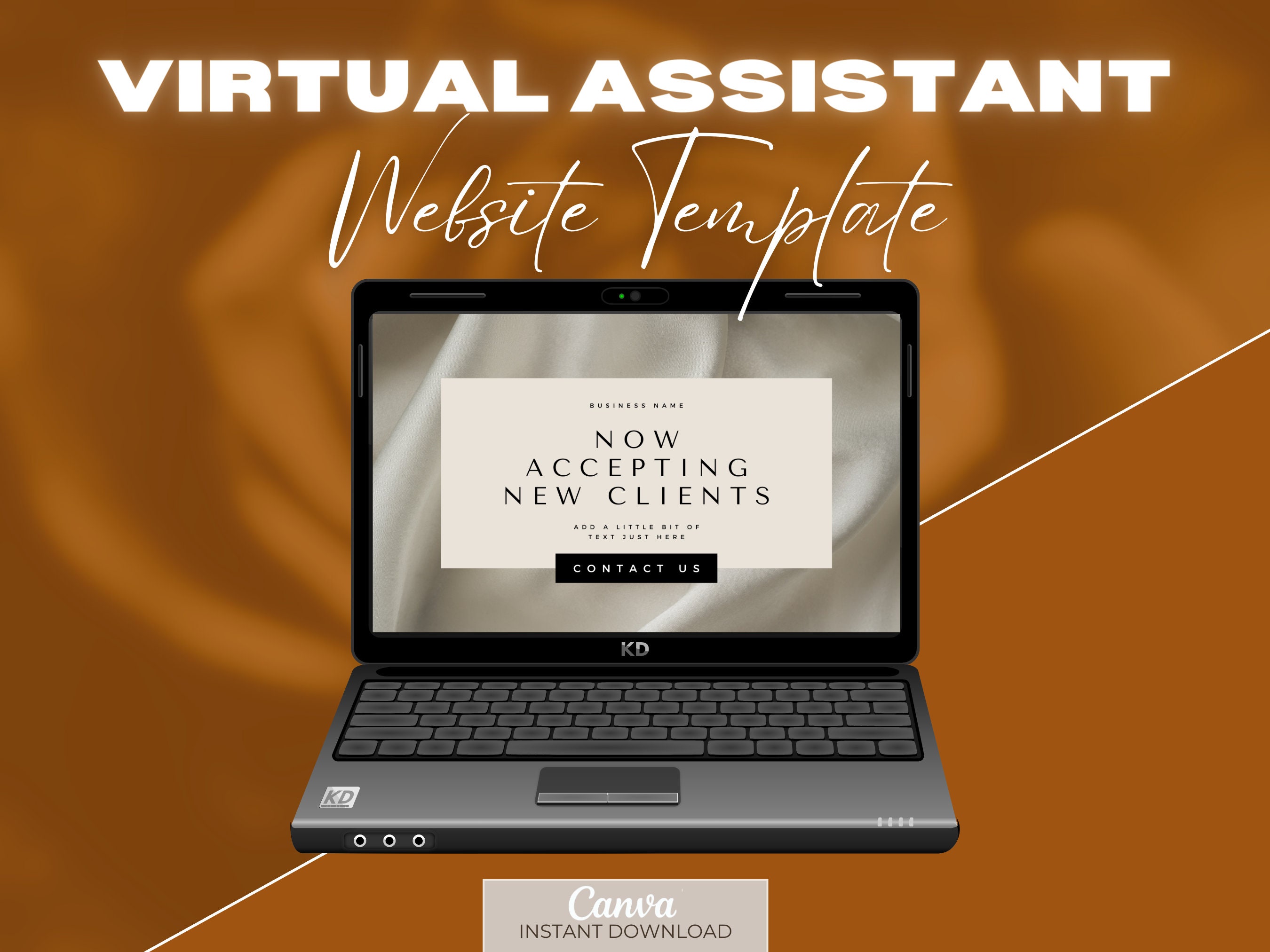 Virtual Assistant Website, Virtual Assistant Website Template, Client ...