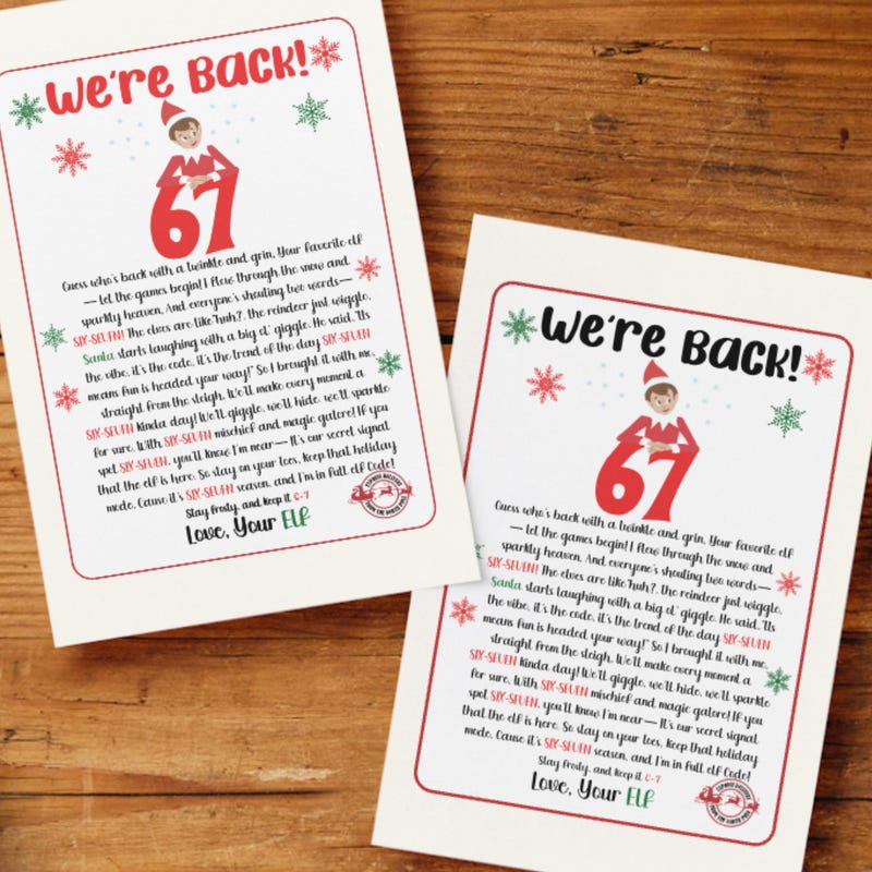 Im Back Elf 6 7 - Etsy