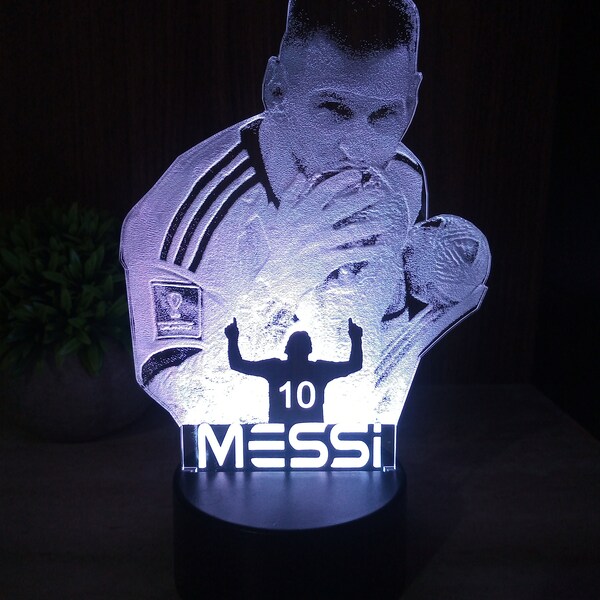 Messi Led Lamp - Etsy