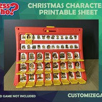 Emotions/feelings Guess Who Board Game - TWO Sizes - Digital Download ...