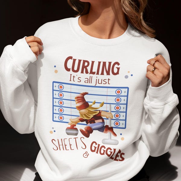 Curling Sweater - Etsy
