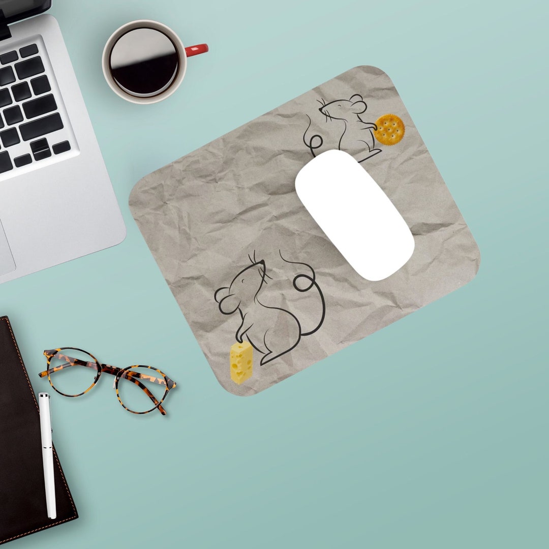 Mouse Pad Gift With Unique Aesthetic Mousepad, Idea for Coworker Gift ...