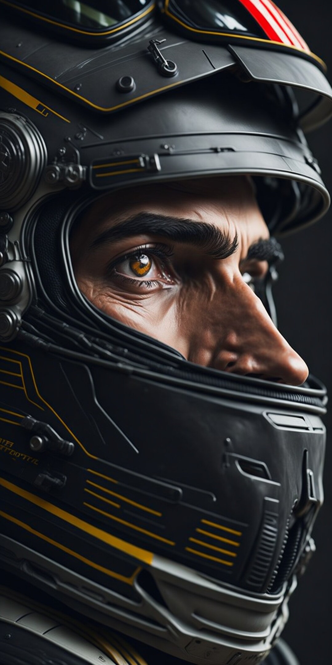 Speed Demons: Digital Painting of an F1 Driver - Portrait - Paint - Art ...