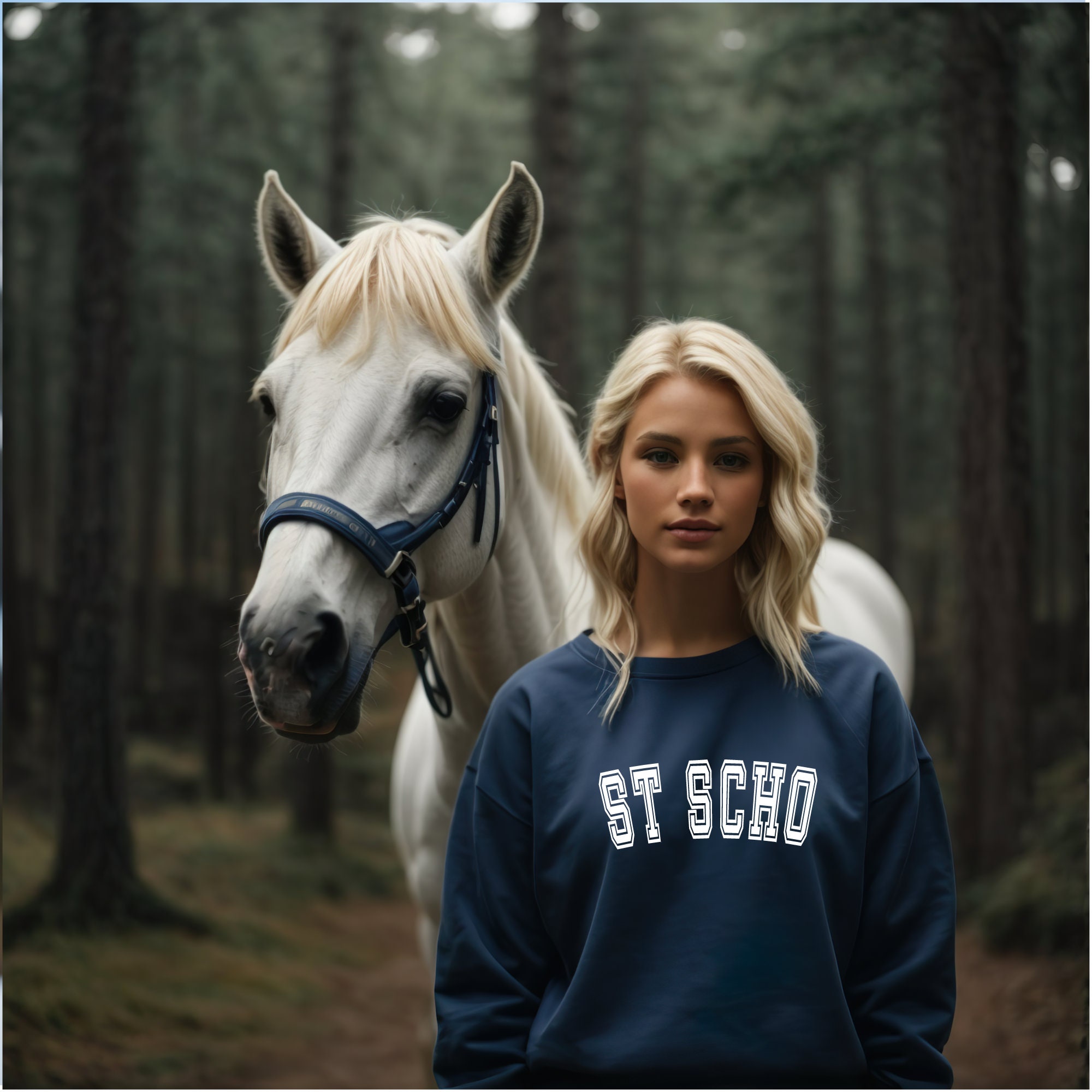 St Scho St Scholastica Sweatshirt St Scholastica's College Scholastican ...