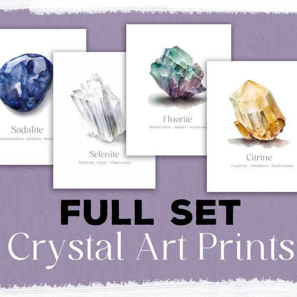 Crystal Wall Art - Etsy