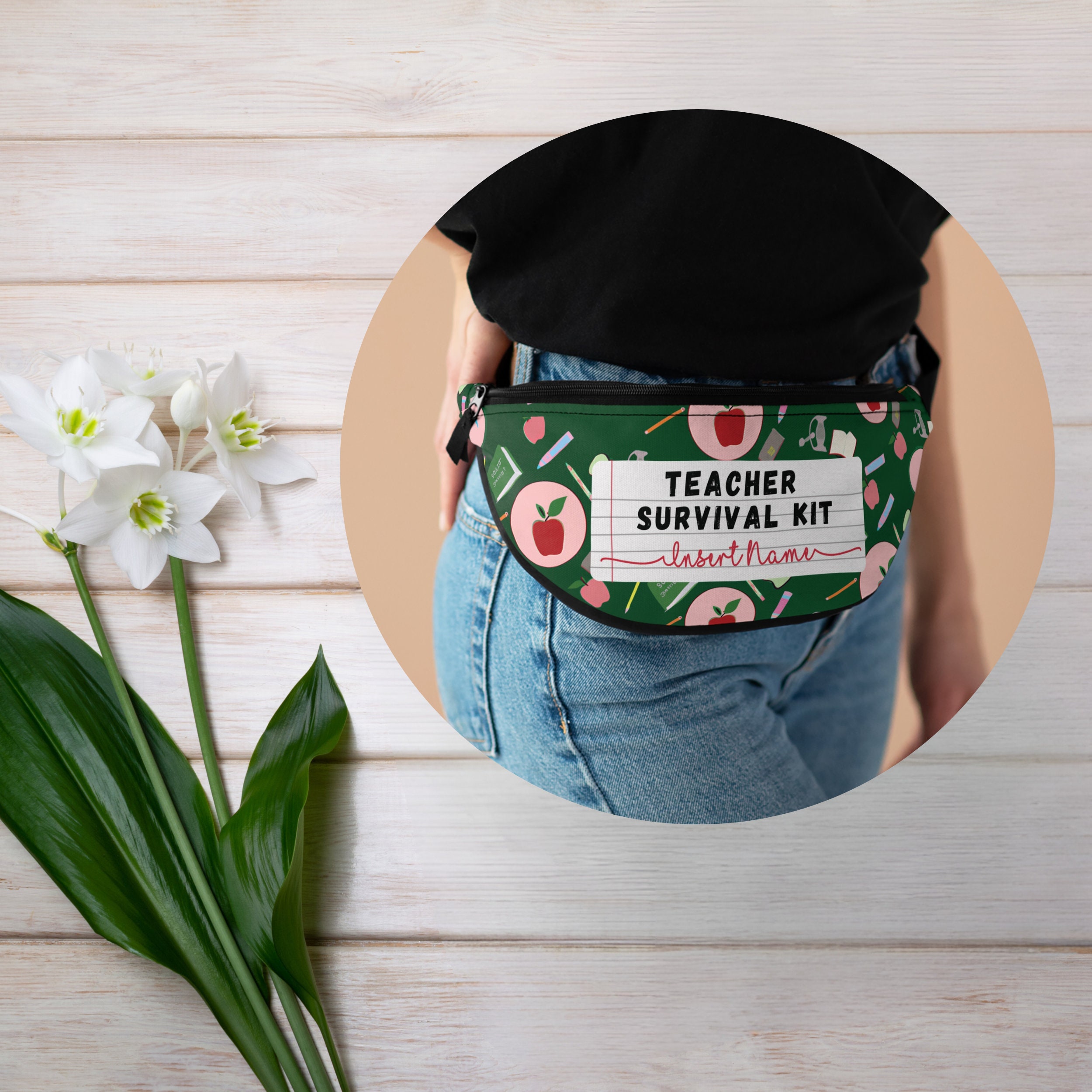 Versatile Teacher Appreciation Fanny Pack Solid & Patterned - Etsy