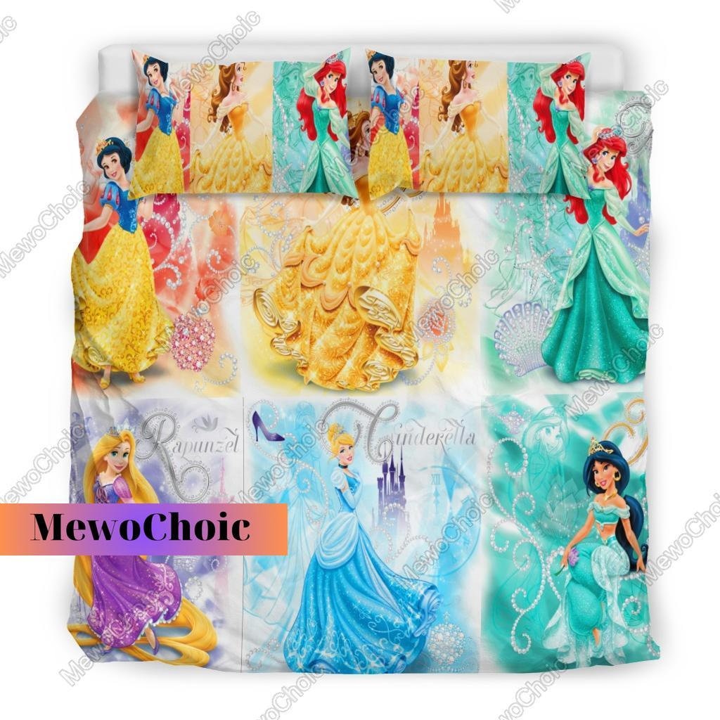 Disney Princess Bedding Set, Disney Princess Characters Bedding Sets ...