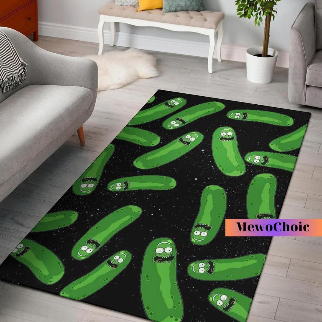 Rick and Morty Rugs, Rick and Morty Area Rugs, Cartoon Rugs, Rick and ...