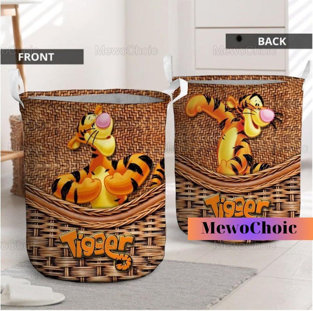 Tigger Laundry Basket, Tigger Clothes Basket, Tigger Laundry Hamper ...