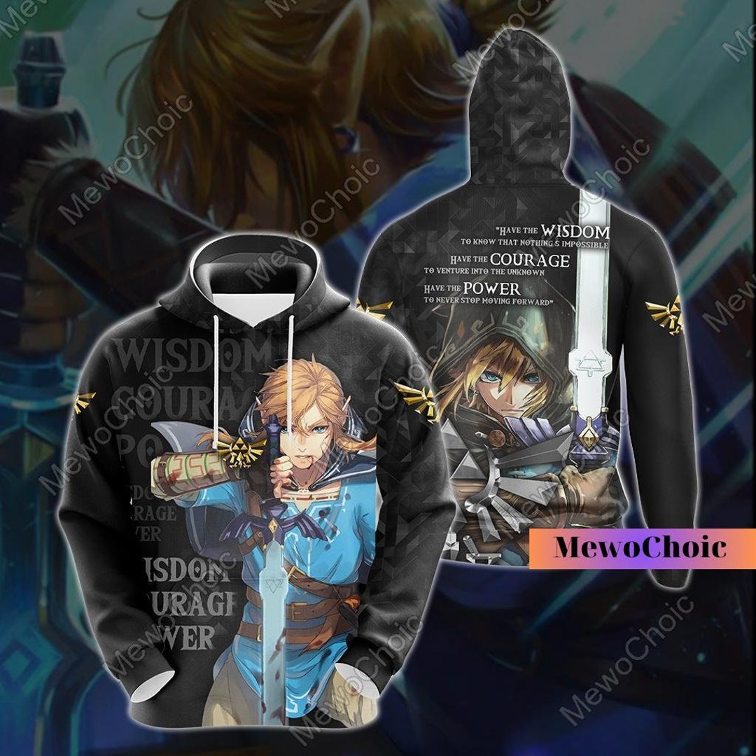 Halloween Legend of Zelda Link Hoodie, Zelda Sweatshirt, Legend of ...