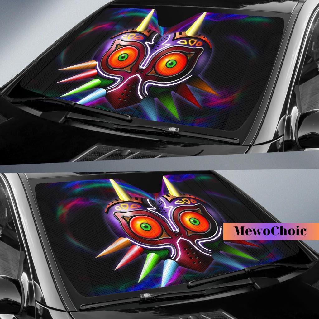 Legend Of Zelda Car Sunshade, Car Windshield, Zelda Sunshade, Breath Of ...