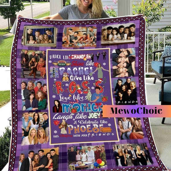 Friends Blanket Tv Show - Etsy
