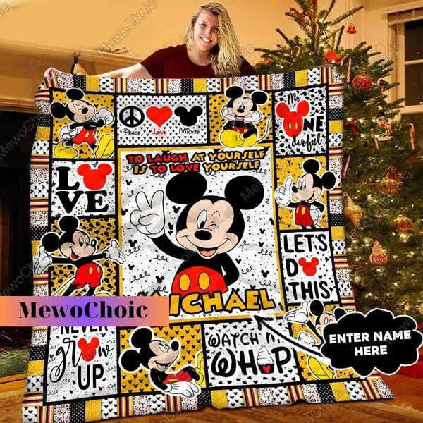 Mickey Quilt Pattern - Etsy