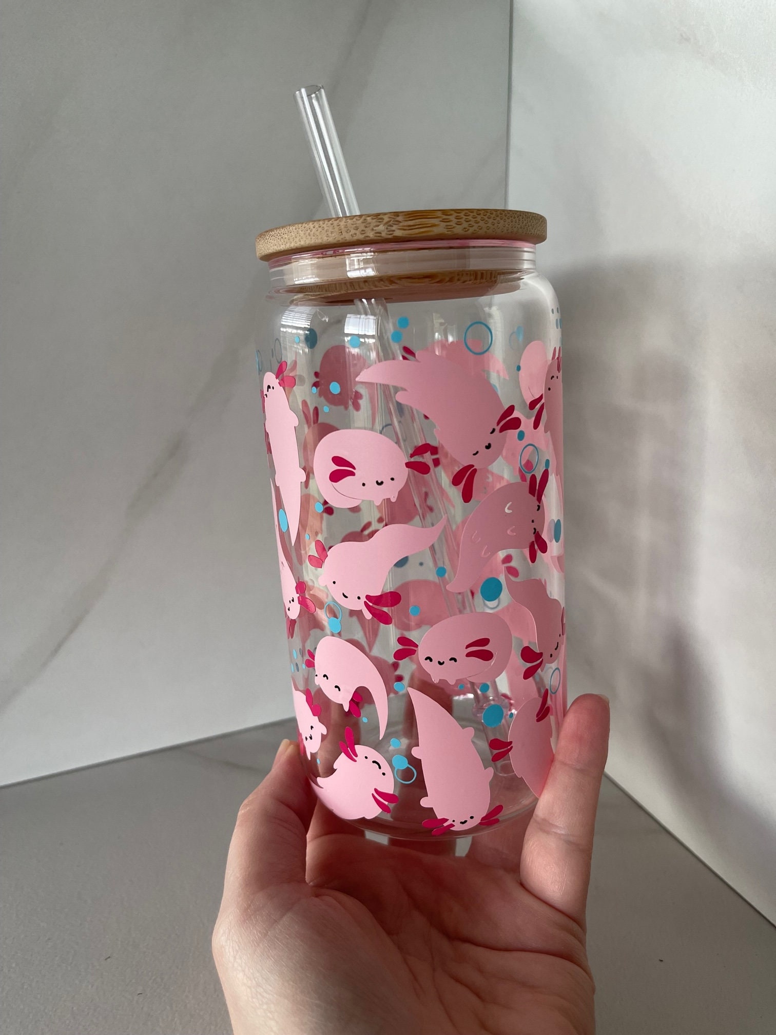 Axolotl 16oz Cup - Etsy