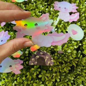 Axolotl Sticker Set of 13 - Etsy