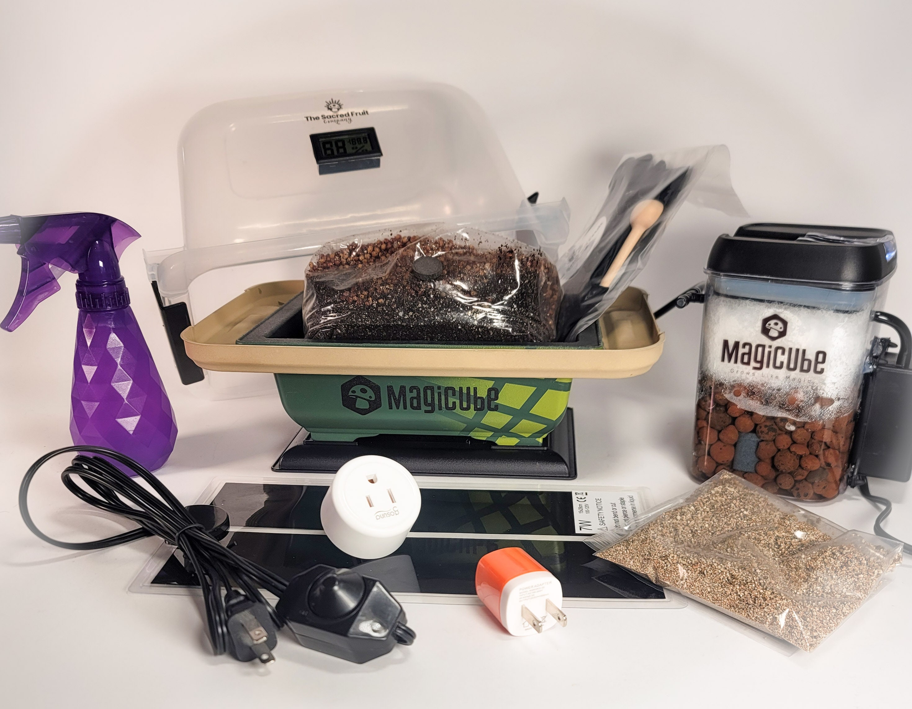 Magicube Pro Mushroom Automated Fruiting Chamber Dub Tub Grow Kit ...