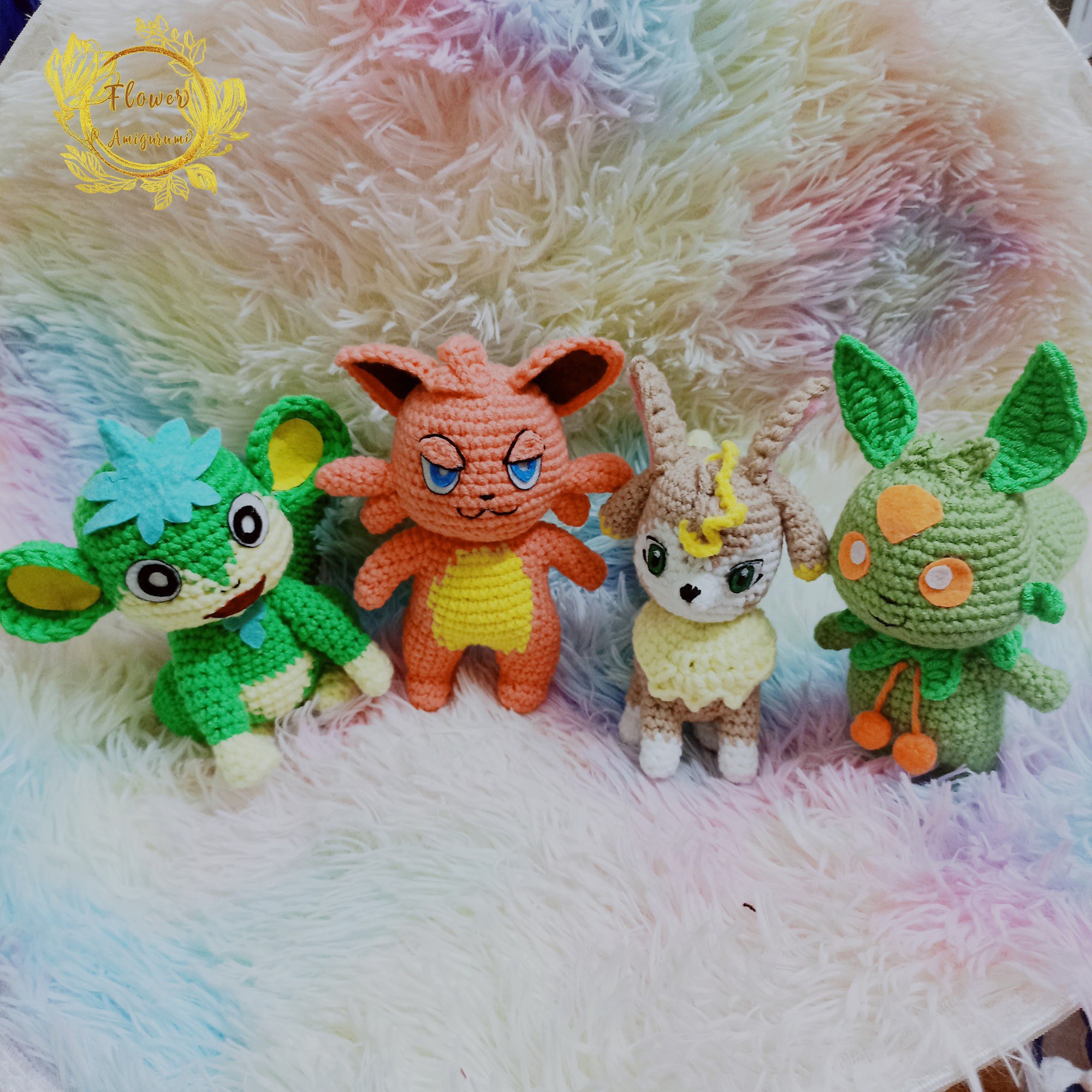 Fanmade Tanzee in Palworld Crochet Doll Amigurumi, Tanzee Plush, Tanzee ...