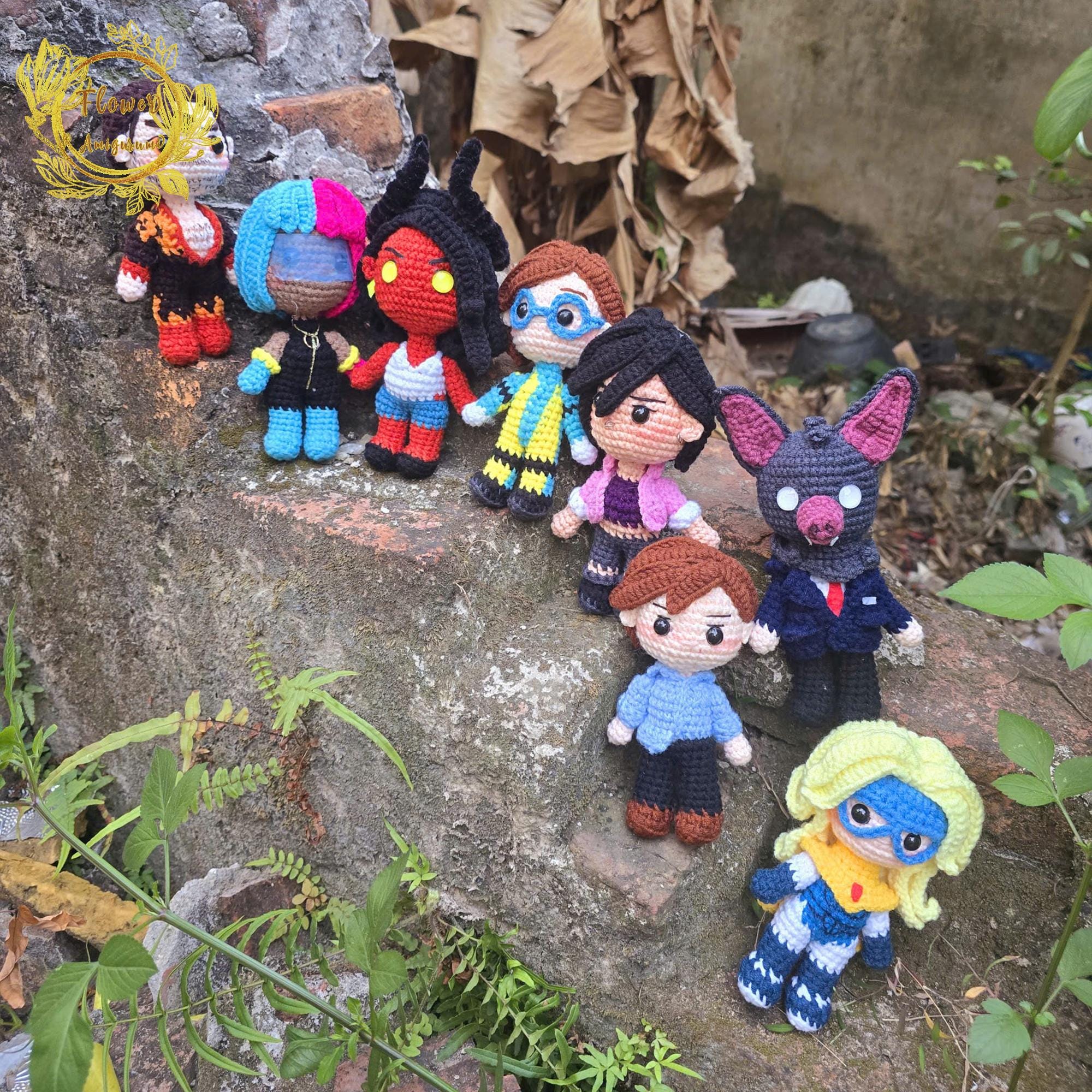 Fanmade Dispatch Crochet Doll Amigurumi, Dispatch Plush, Dispatch ...