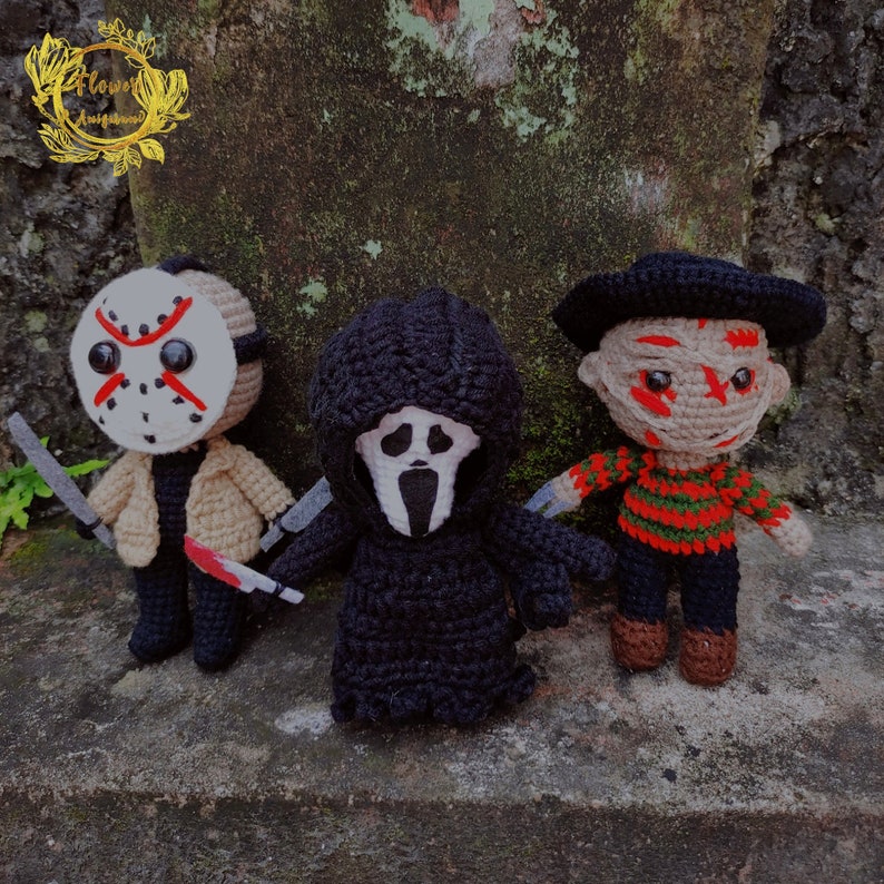 Fanmade Custom Horror Movie Characters Plushies Doll Amigurumi - Etsy