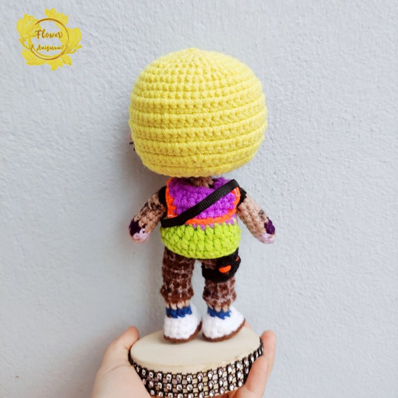 Fanmade Gekko Wingman Valorant Crochet Doll Amigurumi, Gekko Plush ...